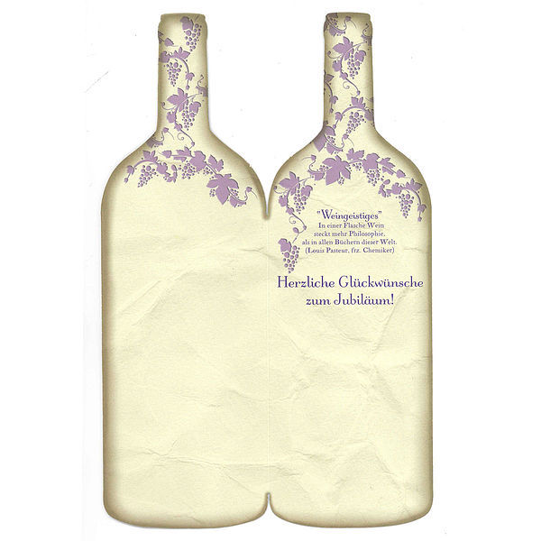 Grußkarte - Zum Jubiläum - Geschenke online kaufen - individuelle und ...